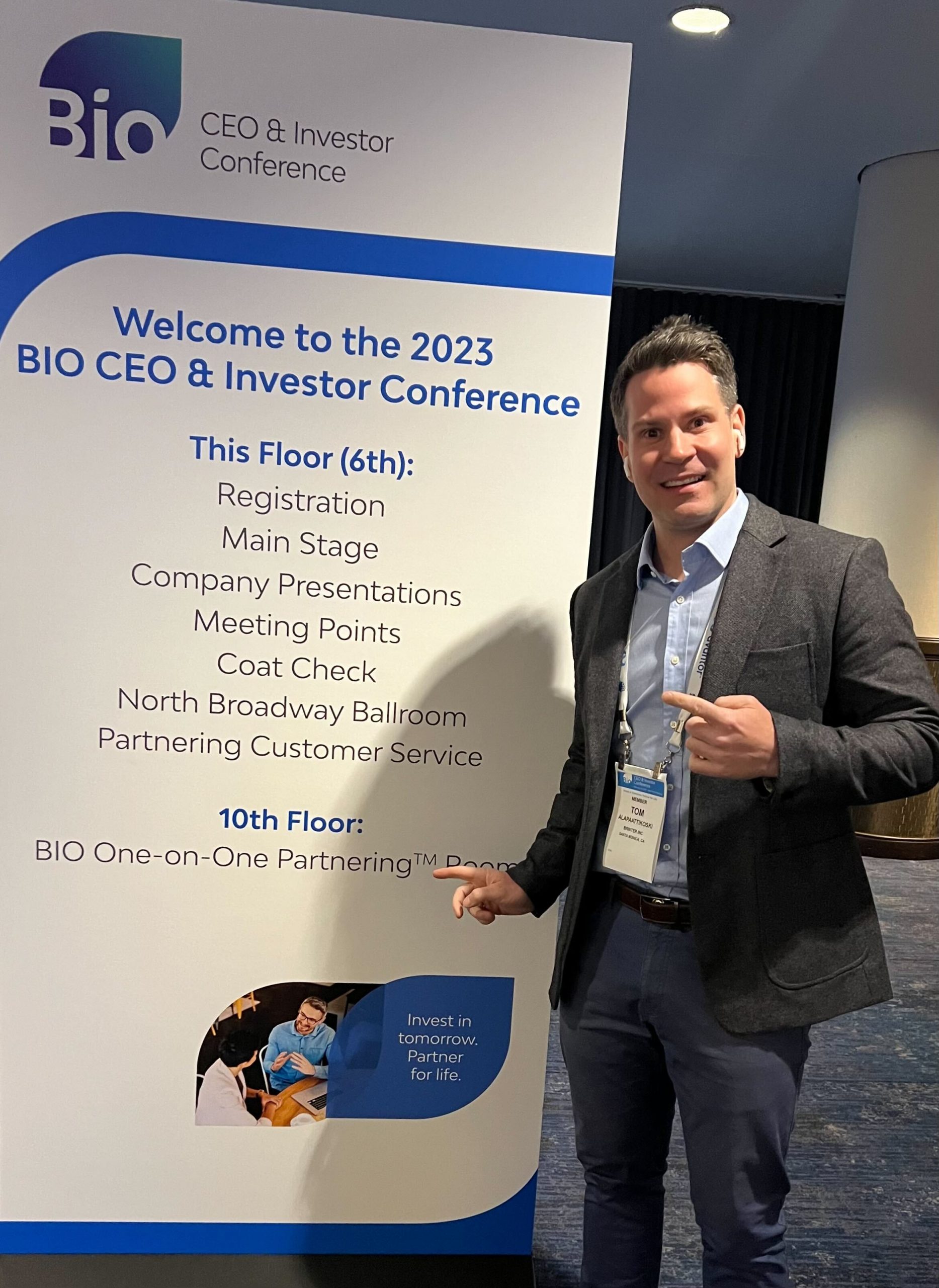 Amazing things are happening this week at BIO CEO & Investor conference ...